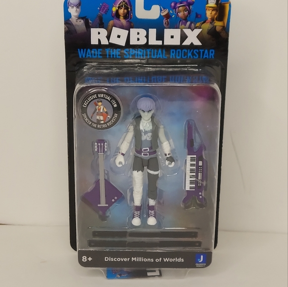 Jazwares | Toys | Roblox Wade The Spiritual Rockstar Figure Virtual ...